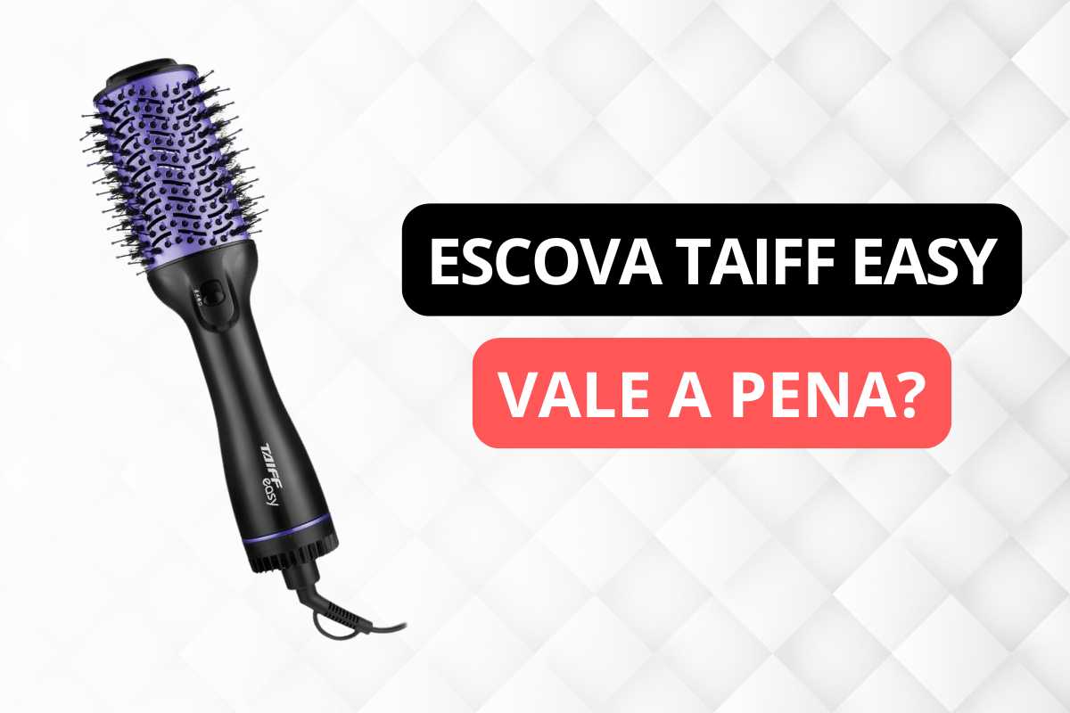 Escova Secadora Taiff Easy é Boa?